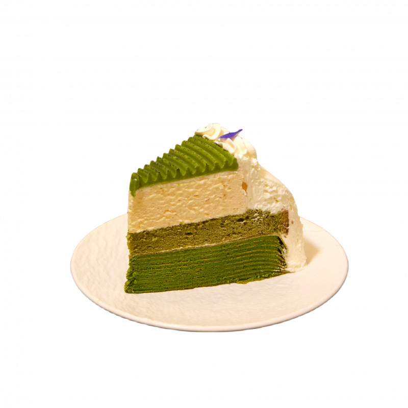 Matcha & Yuzu Cake - Patisserie Mille