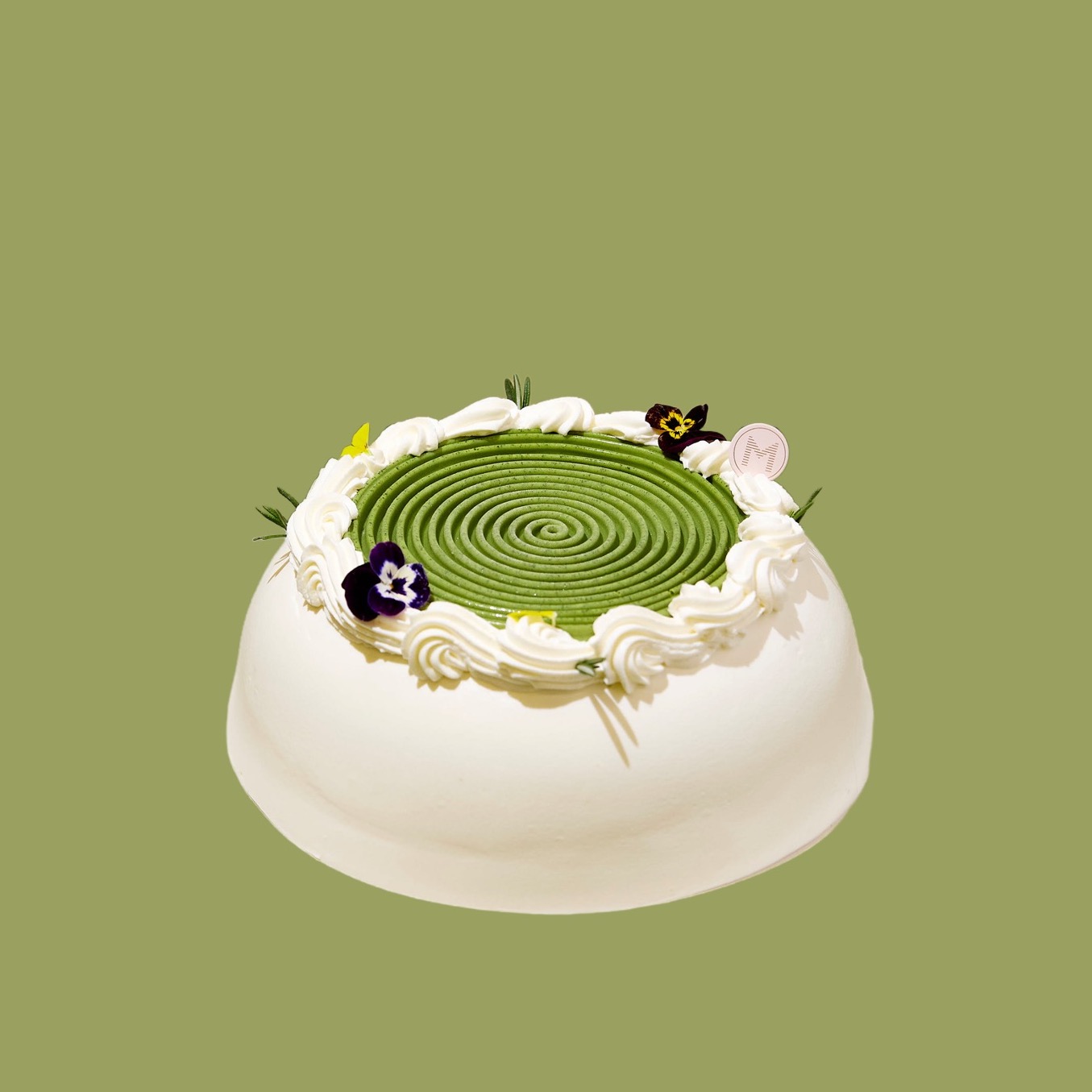 Matcha & Yuzu Cake - Patisserie Mille